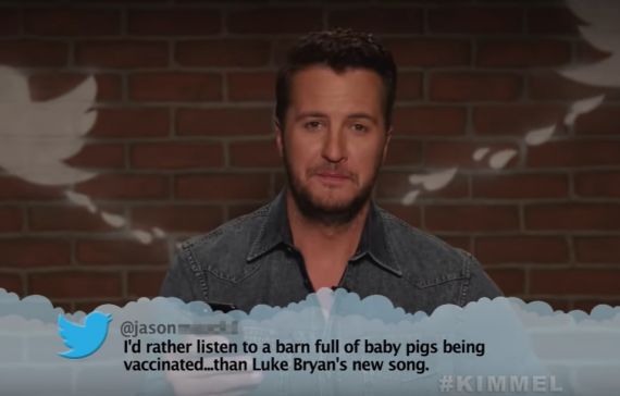 Luke Bryan, Luke Combs & More Read Mean Tweets About Themselves ...