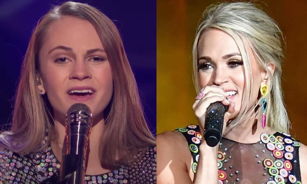 Kenadi Dodds' Impresses With Carrie Underwood's Hit 'Love Wins' During ...