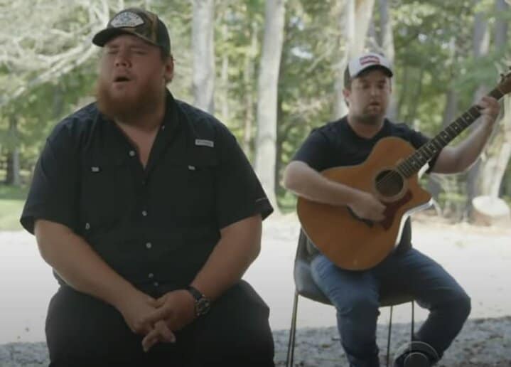 Luke Combs Performs 'Six Feet Apart' On 'Colbert' - Country Now