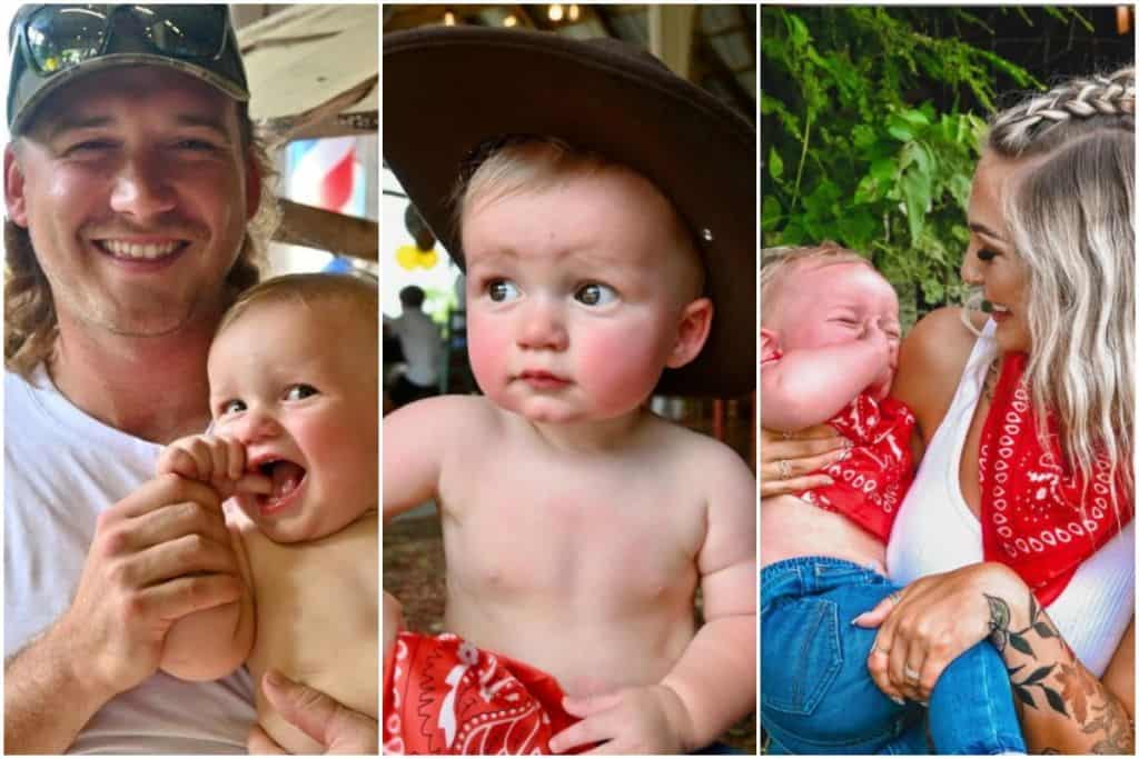 Morgan Wallen and KT Smith’s Son Indie Is 1 – See Photos From His ...