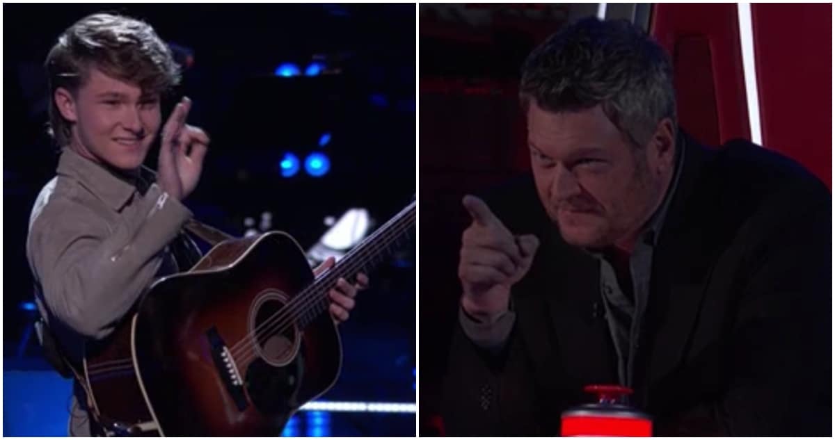 WATCH: Blake Shelton Blown Away By 17-Year-Old Carson Peters On 'The Voice' Following Cover of ...