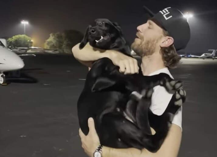 WATCH: Chase Rice Emotionally Reunites with His Dog Jack After 2 Months ...
