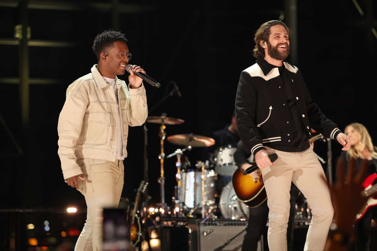 WATCH: BRELAND and Thomas Rhett Dance Their Way Through First ...