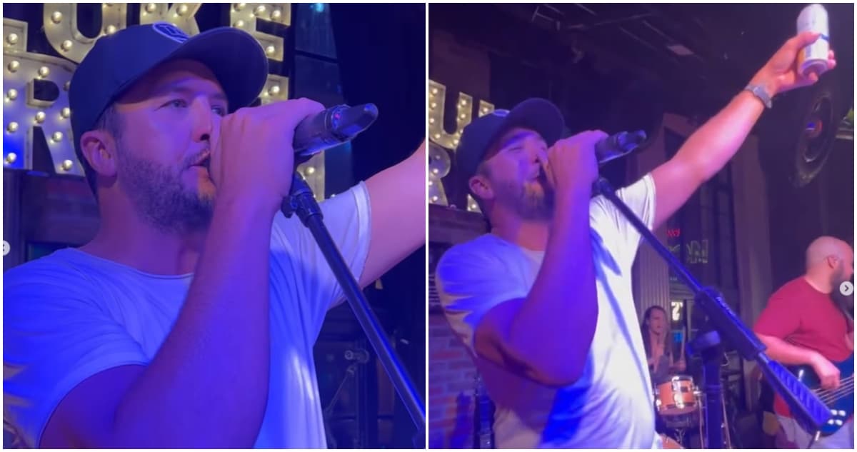 Luke Bryan Makes Surprise Appearance at His Nashville Bar and Buys ...