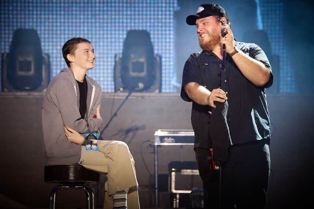 Luke Combs Makes Dreams Come True For Young Fan Battling Cancer ...