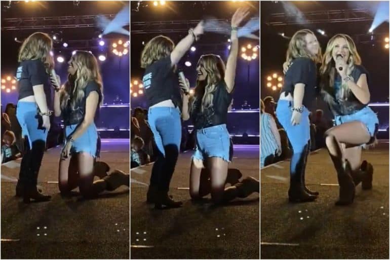 WATCH: Carly Pearce Shares Emotional Duet With Young Fan At The ...