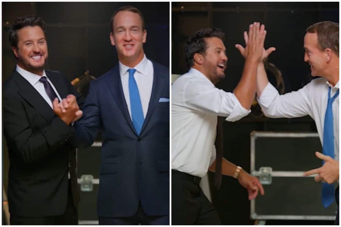 WATCH: Luke Bryan and Peyton Manning Endure Hilarious 'CMA Bootcamp' To ...