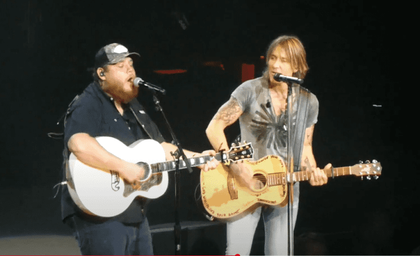 WATCH: Luke Combs Joins Keith Urban For Surprise Two-Song Performance ...