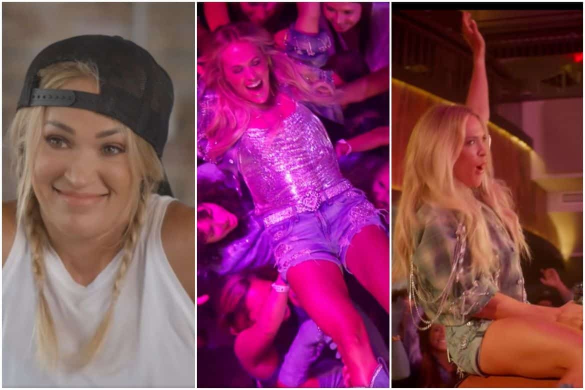 Carrie Underwood Throws Punches, Crowd Surfs, & Rides A Mechanical Bull ...