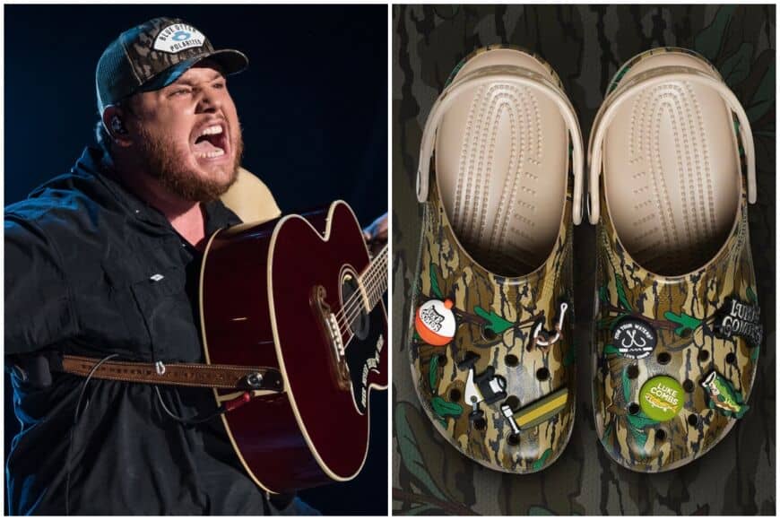 How To Get Luke Combs' New Fishing-Inspired Crocs - Country Now