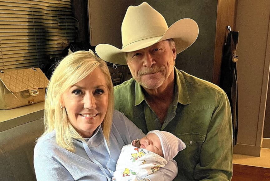 Alan Jackson And Wife Denise Introduce First Grandchild On Their 43rd ...
