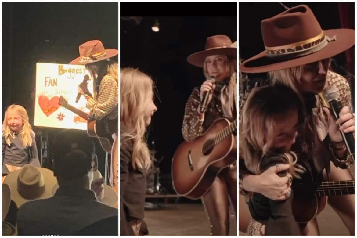 Lainey Wilson Invites 9-Year-Old Fan On Stage After Learning Of Her ...
