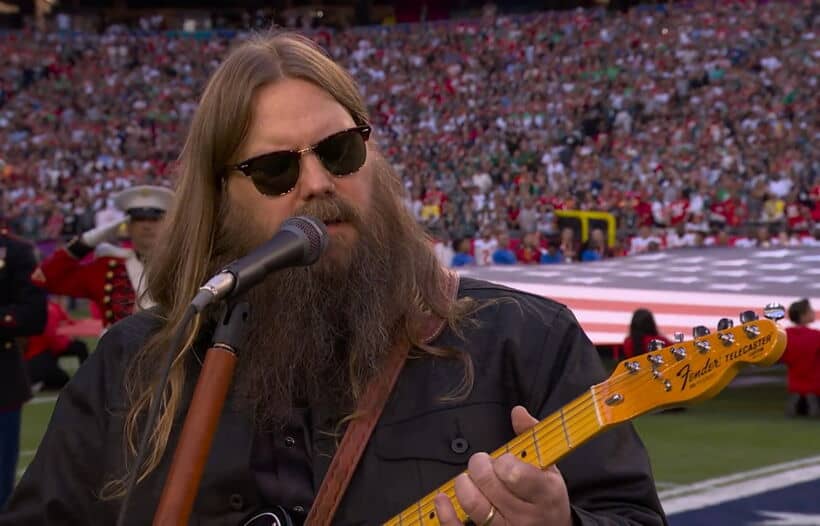 Re-Live Chris Stapleton's Showstopping Super Bowl LVII National Anthem ...