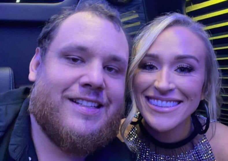Luke Combs and Wife, Nicole, Turn The GRAMMYs Into Elegant Date Night ...
