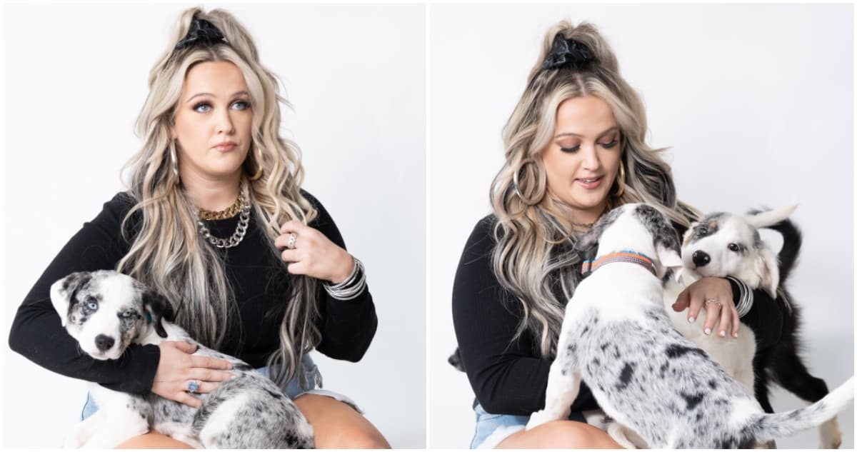 Watch Priscilla Block Get Swarmed By Puppies On The 'Pupdate' - Country Now