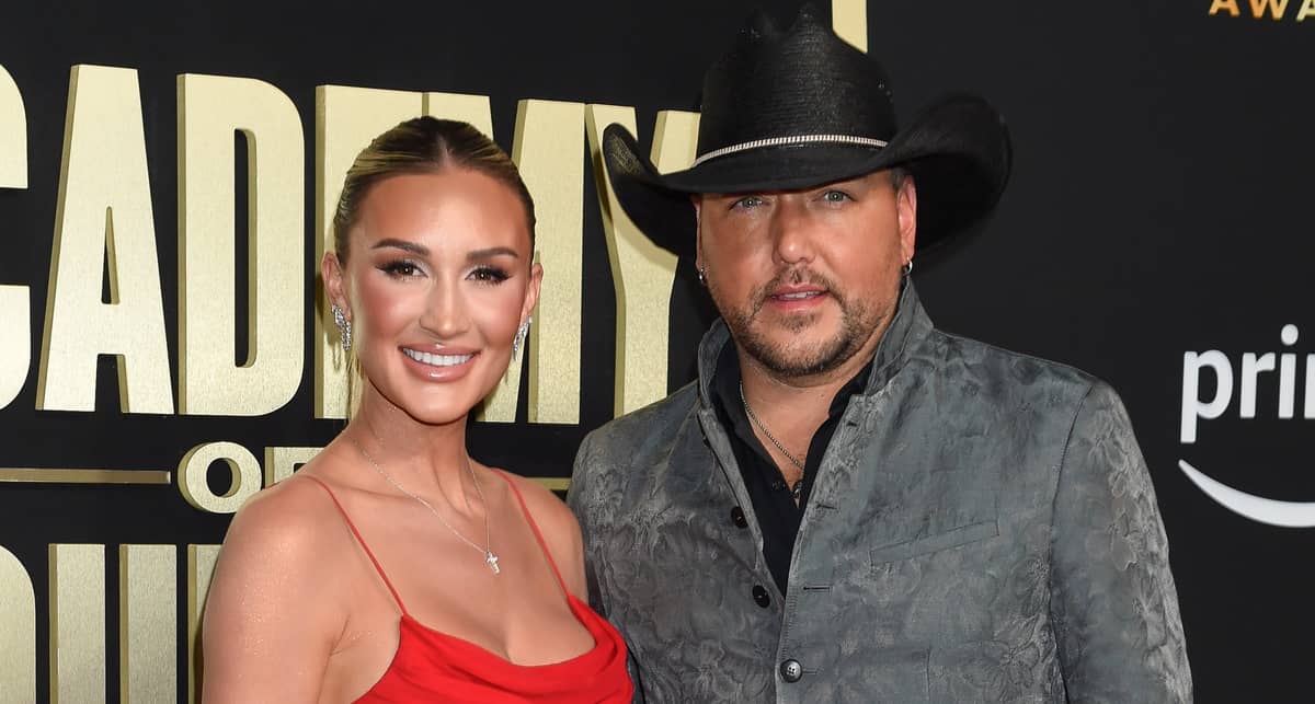 Jason Aldean and Brittany Aldean Enjoy Red Hot Date Night At ACM Awards ...