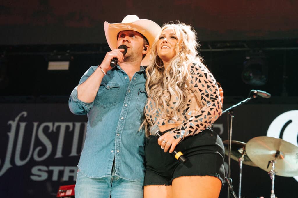 No. 1 Triumph: Justin Moore And Priscilla Block Respond To Duet's ...