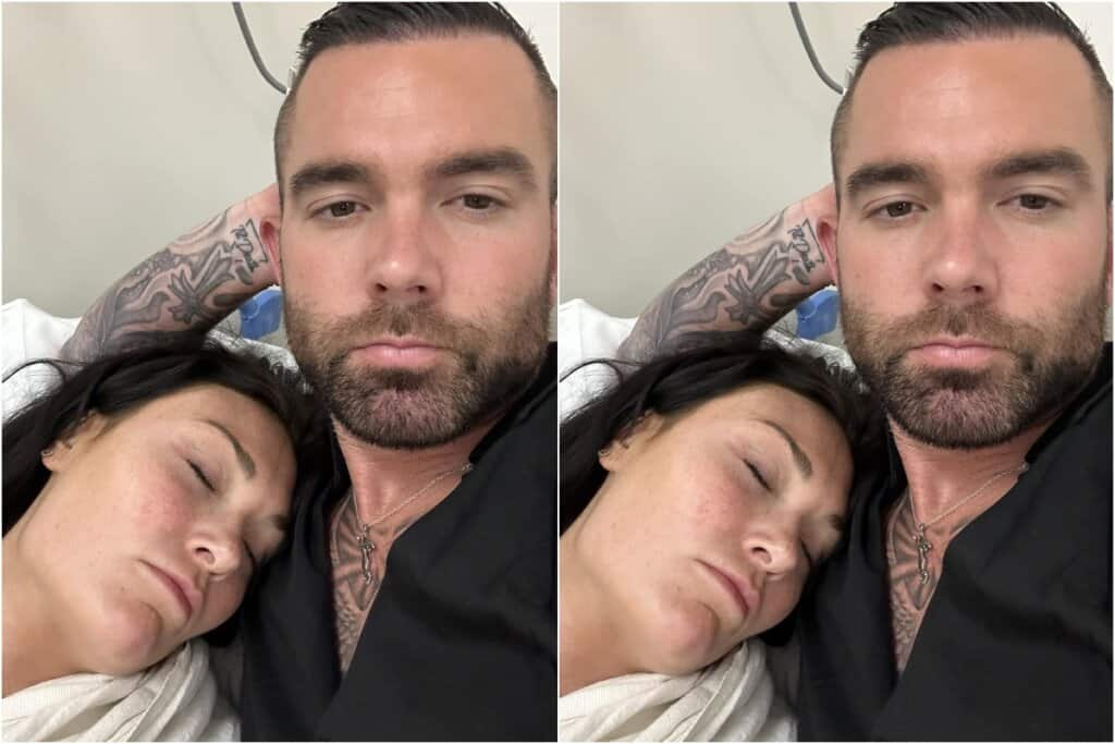 Jay Allen Stays By Kylie Morgan's Side At Emergency Room During ...