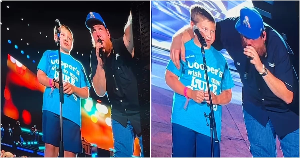 Luke Combs Grants Make-A-Wish, Creates 'Lifetime Memory' For 8-Year-Old ...