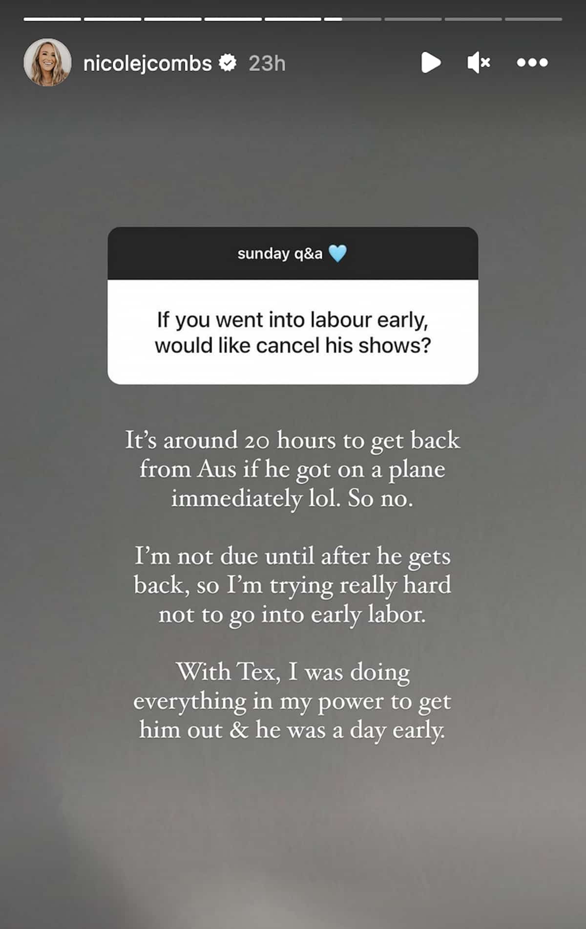 Luke Combs And Wife Nicole Navigate Timing Challenges As Second Baby's ...