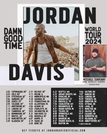 WATCH: Jordan Davis Dishes on CMA Award Nods and 2024 Tour On The ...