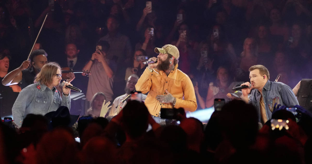 Morgan Wallen, HARDY, And Post Malone Steal The Show With Joe Diffie ...