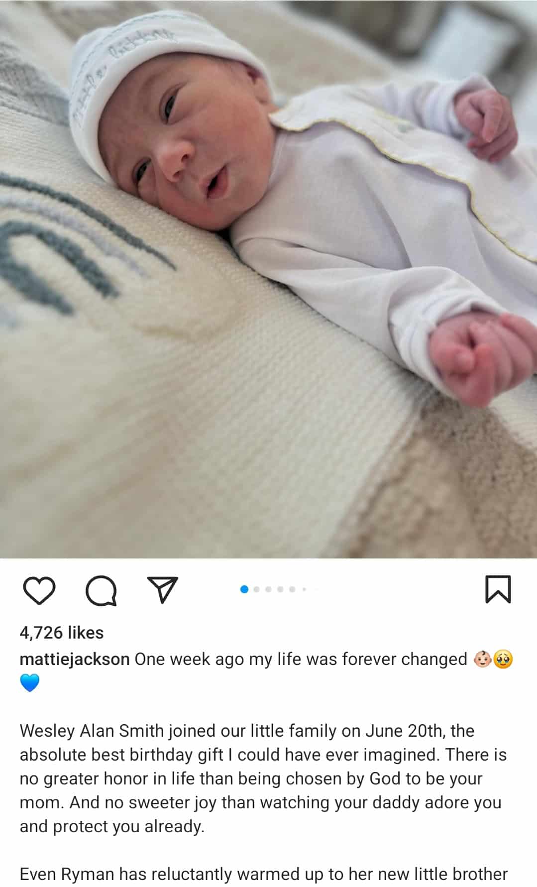 Alan Jackson Beams with Pride in New Family Photo Introducing Grandson Wesley Alan - Country Now