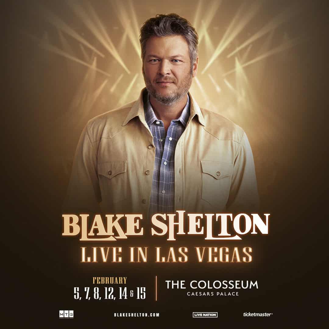 JUST IN: Blake Shelton Announces Las Vegas Residency - Country Now