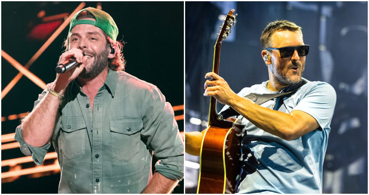 LISTEN: Thomas Rhett Channels Eric Church’s Greatest Hits in His New ...