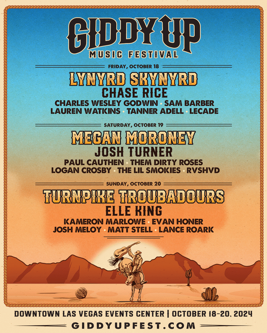 First-Ever Giddy Up Music Festival Canceled: Megan Moroney, Lynyrd ...