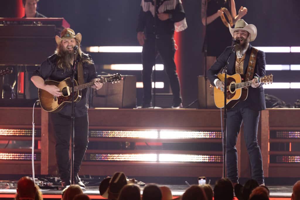 Post Malone And Chris Stapleton Kick Off 2024 CMA Awards With ...