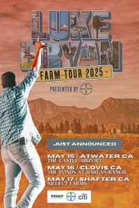 Luke Bryan's Farm Tour To Head West For The First Time: 'Going To Be ...