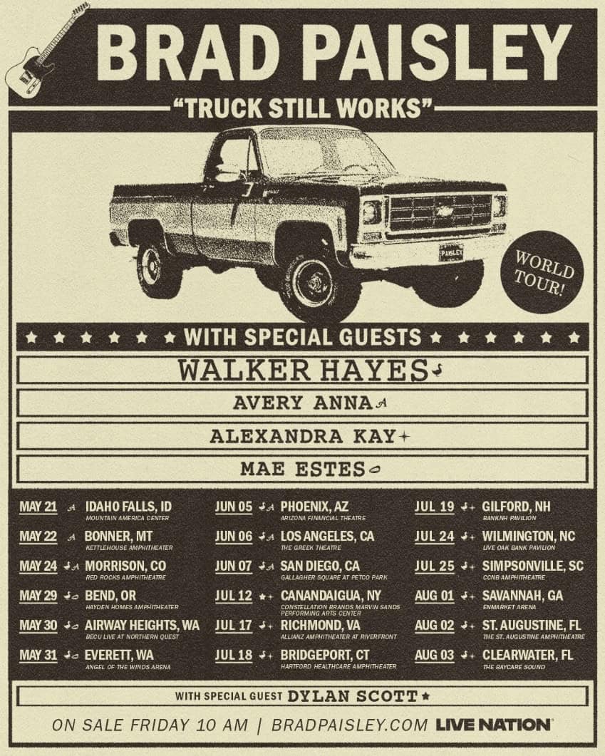 Brad Paisley Talks Mentoring The Next Generation Of Country Stars On ...