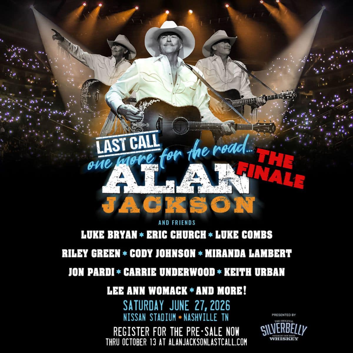 Alan Jackson Announces Epic Farewell Concert In Nashville Featuring ...