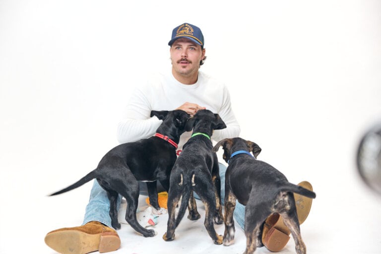 Josh Ross Gets Swarmed by Rescue Puppies While Reflecting on His ...