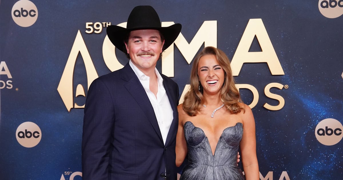 Zach Top And Amelia Taylor Make Glamorous Return To CMA Awards Red ...
