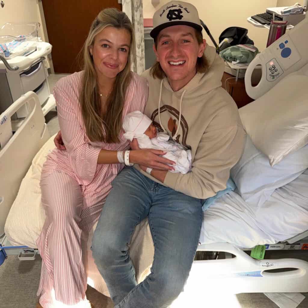 Cooper Alan and Wife Hally Welcome Baby Girl, Coley Frances - Country Now