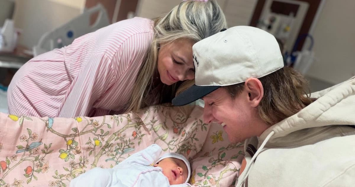 Cooper Alan and Wife Hally Welcome Baby Girl, Coley Frances - Country Now