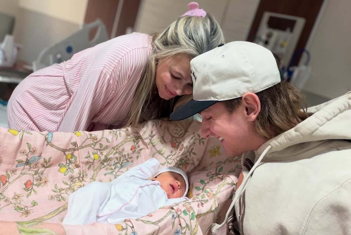 Cooper Alan and Wife Hally Welcome Baby Girl, Coley Frances - Country Now
