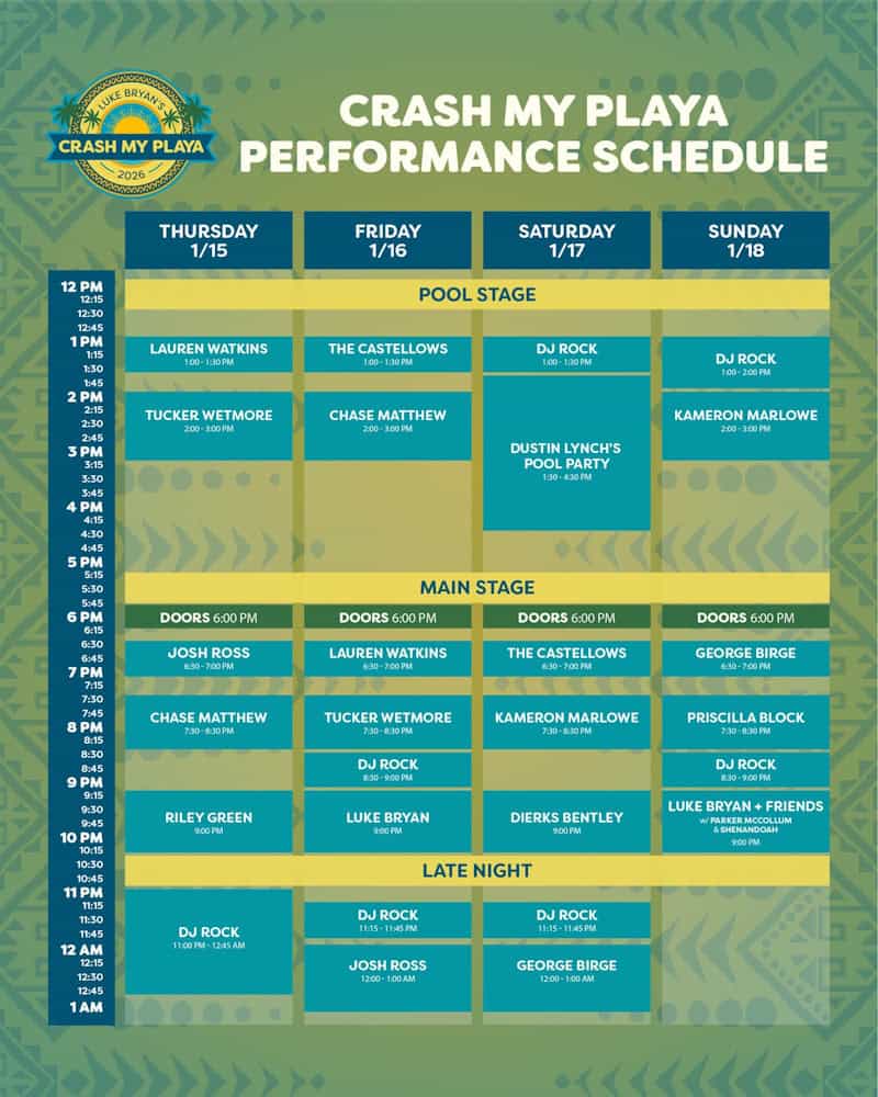 Riley Green Looks Forward to Returning to Luke Bryan's Crash My Playa ...