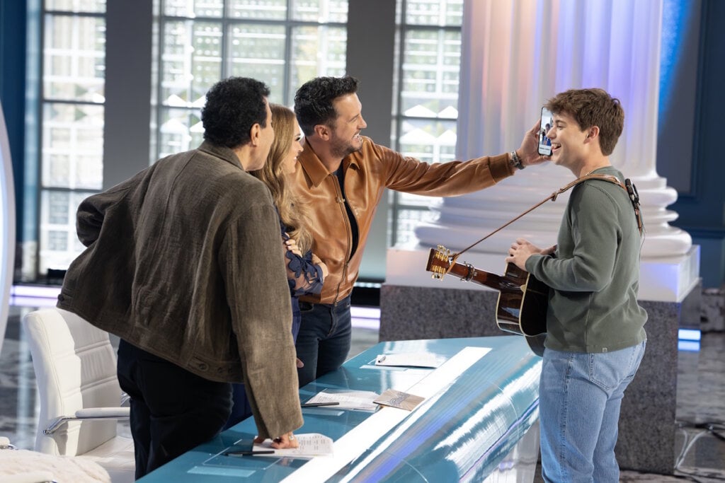 Luke Bryan Calls 17-Year-Old Lucas Leon 'Idol Gold' After Star-Making ...