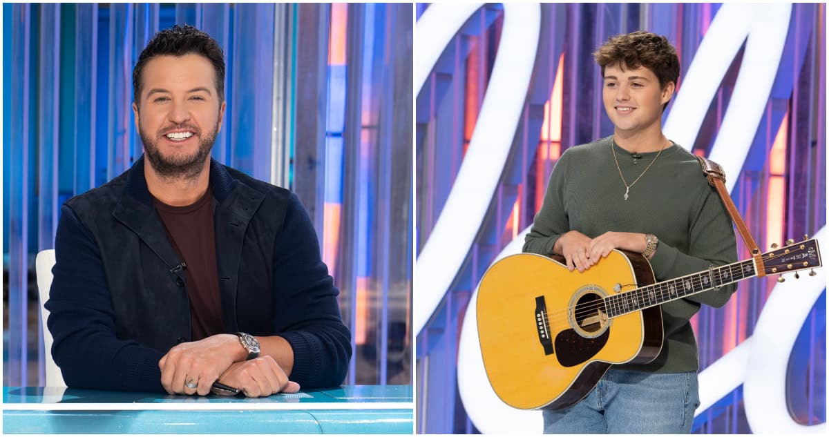 Luke Bryan Calls 17-Year-Old Lucas Leon 'Idol Gold' After Star-Making ...