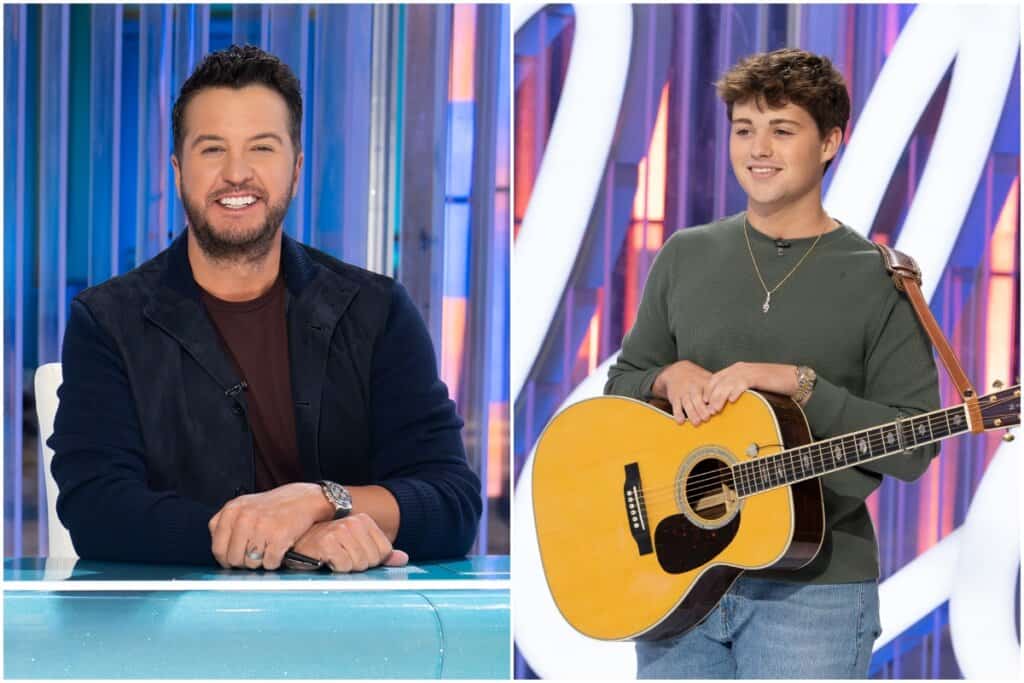 Luke Bryan Calls 17-Year-Old Lucas Leon 'Idol Gold' After Star-Making ...